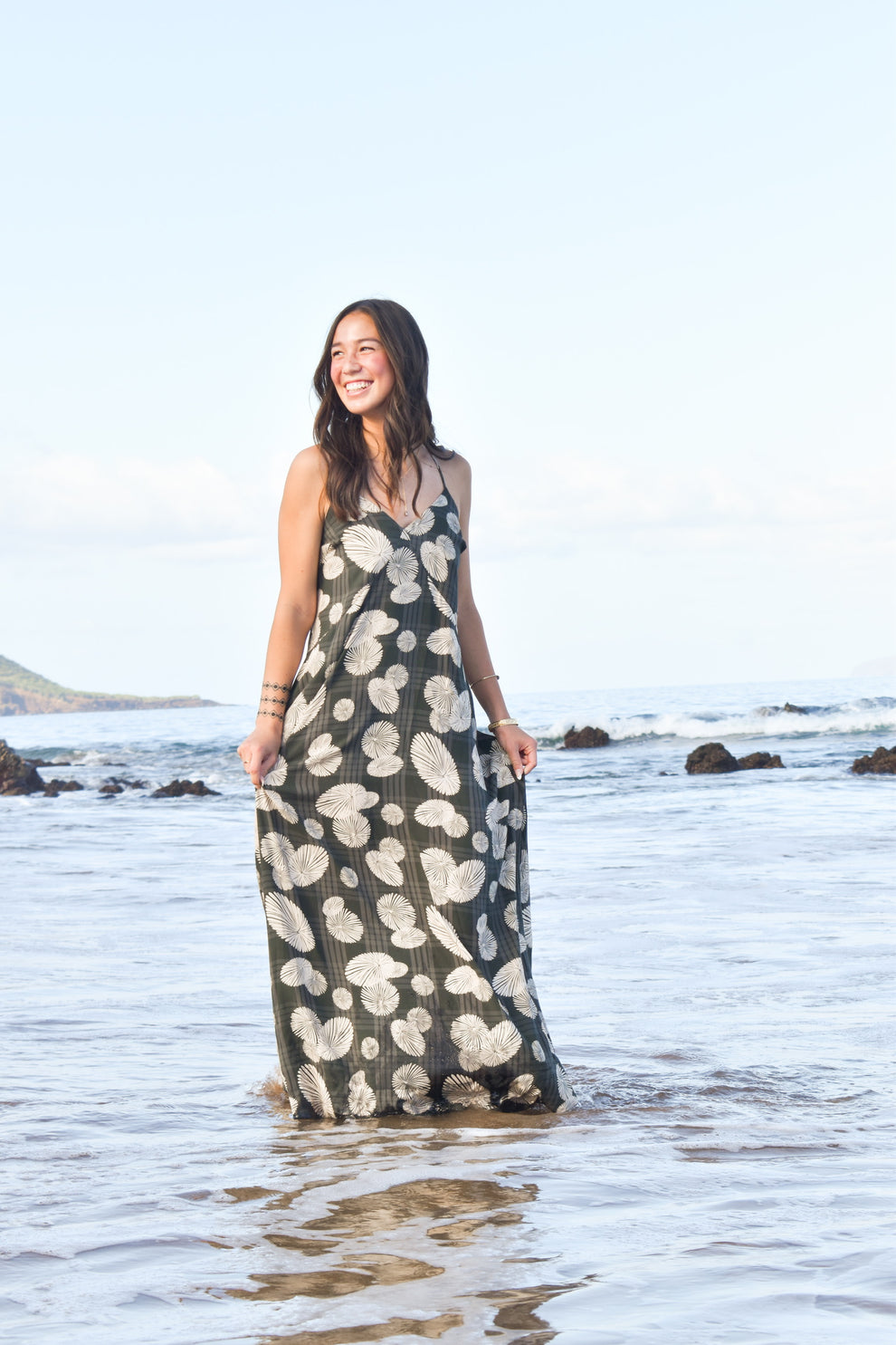 Wahine ‘Opihi Maxi Dress – Pilikino Lole Aloha